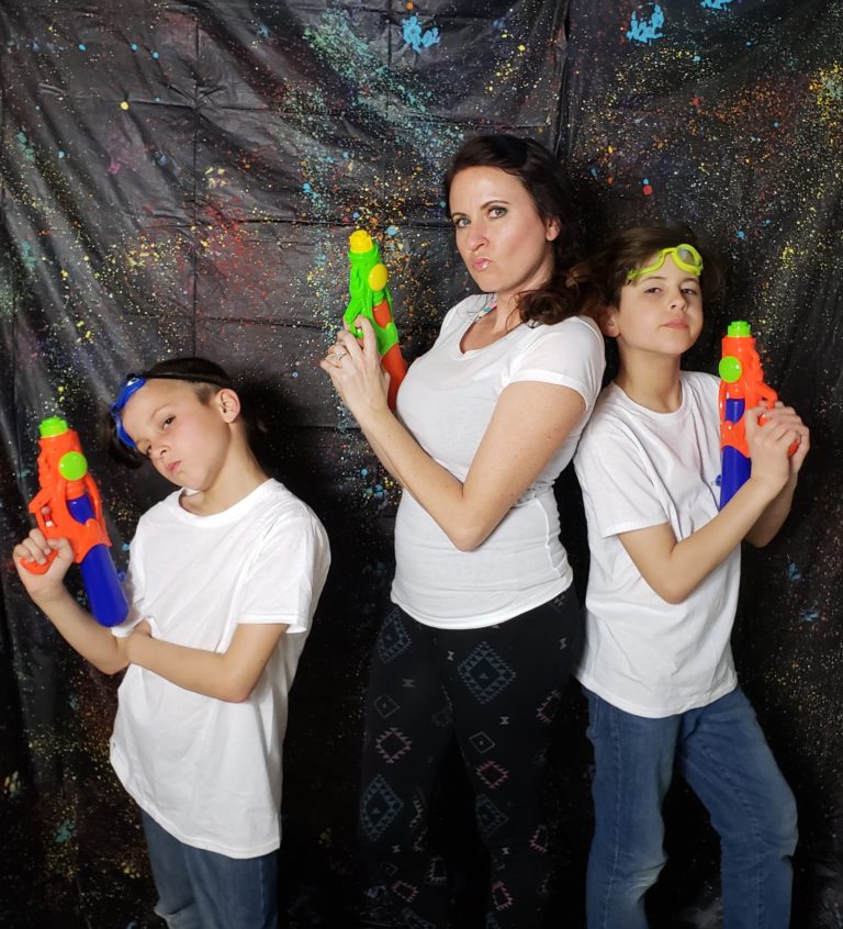 Paint Gun War Party | Sassy Cassy's
