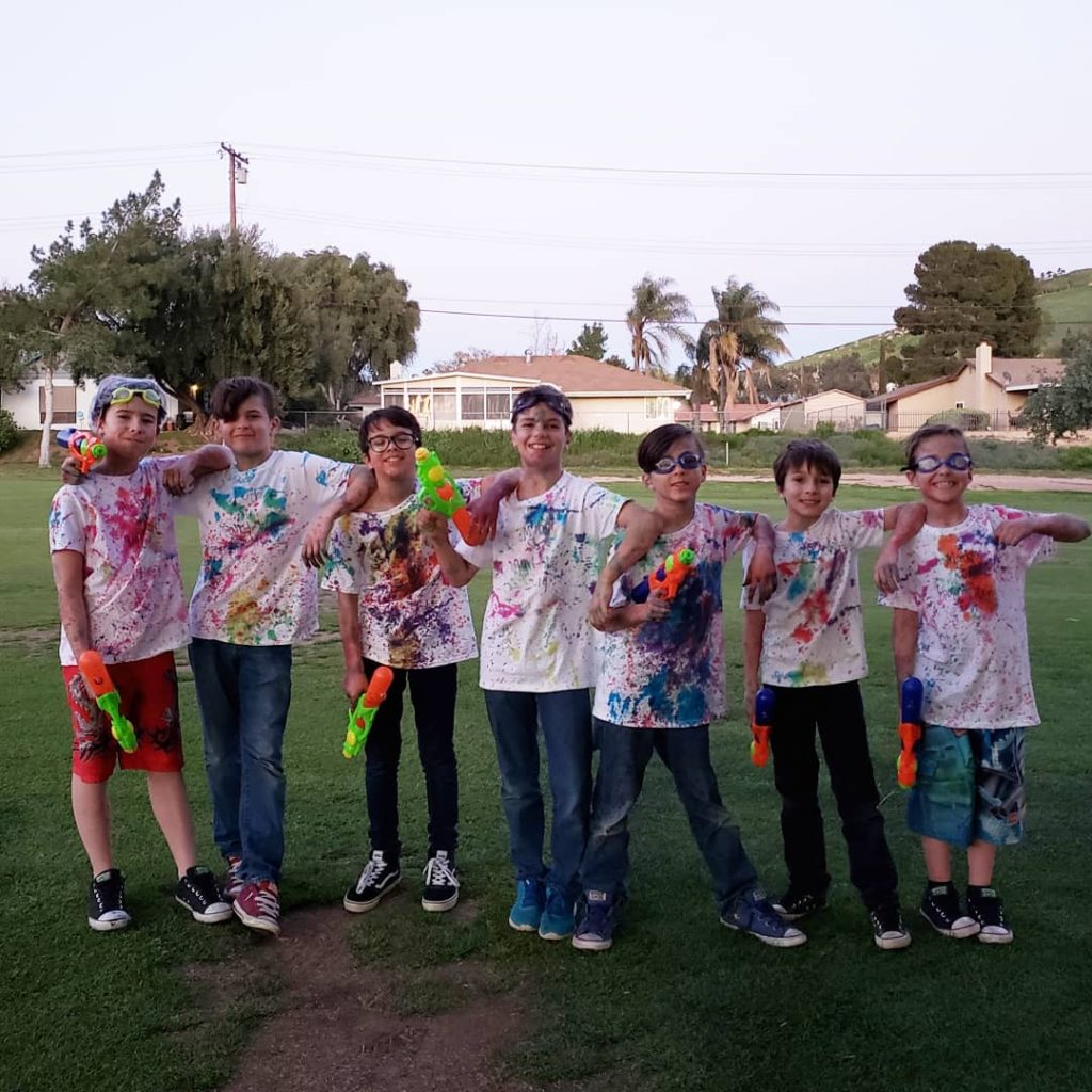 Paint Gun War Party | Sassy Cassy's