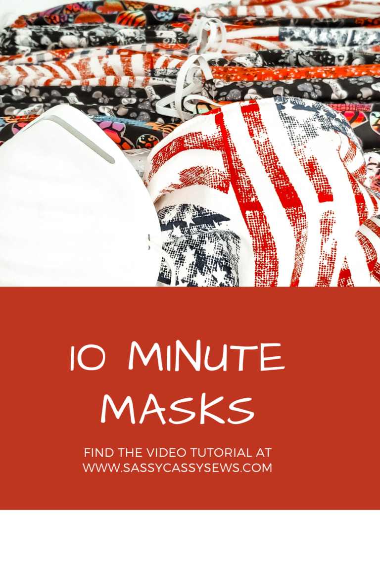 10 Minute Masks | Sassy Cassy's