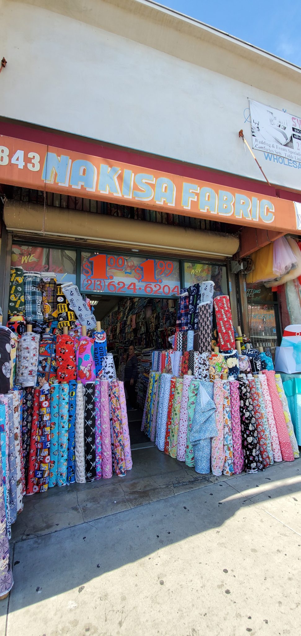 Best Fabric Shops in LA Fashion District | Sassy Cassy's