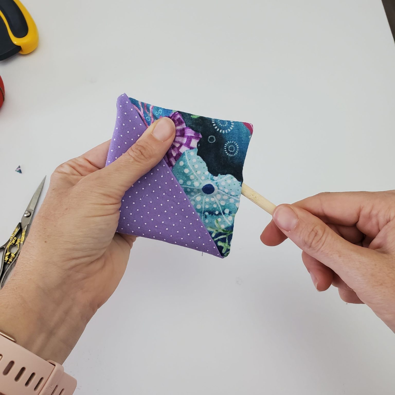 How To Sew A Corner Bookmark | Sassy Cassy's