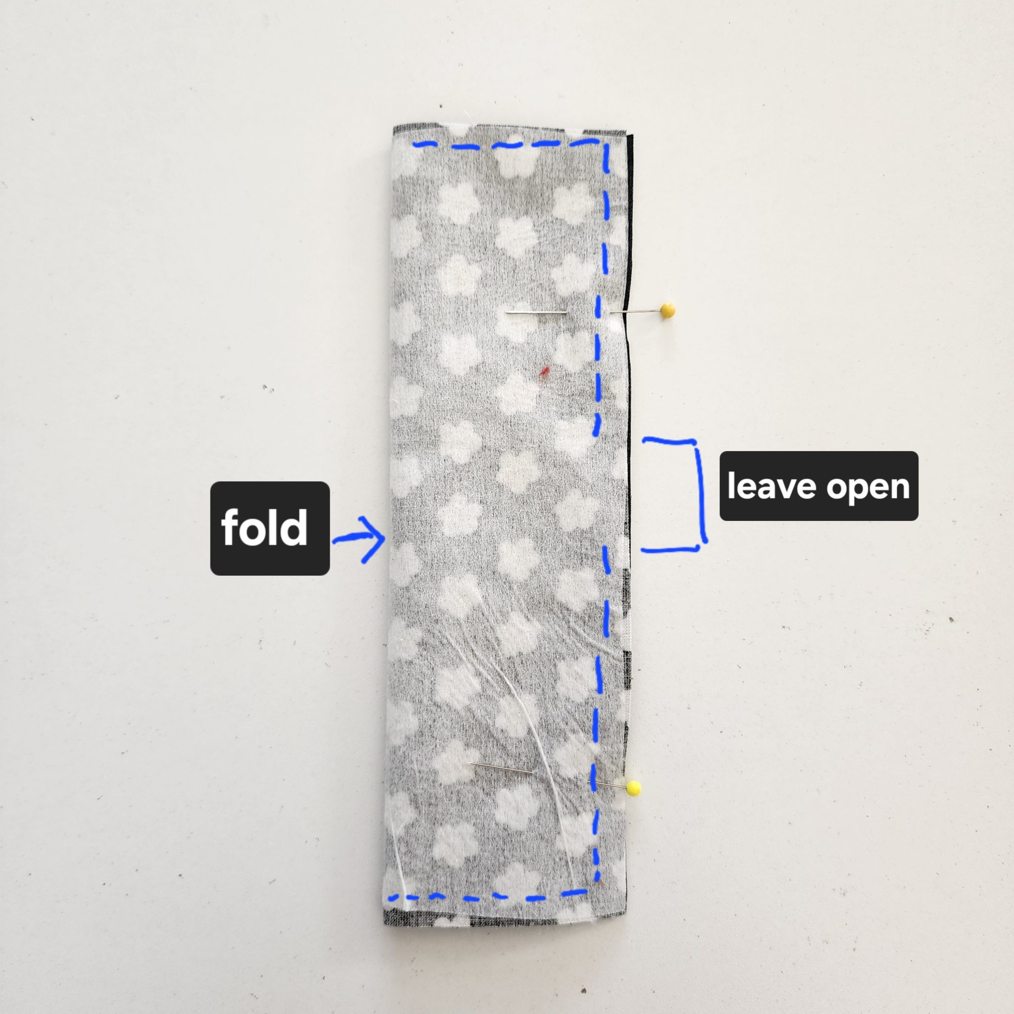 Sew A Fabric Cord Wrap in 10 Minutes (Or Less) | Sassy Cassy's